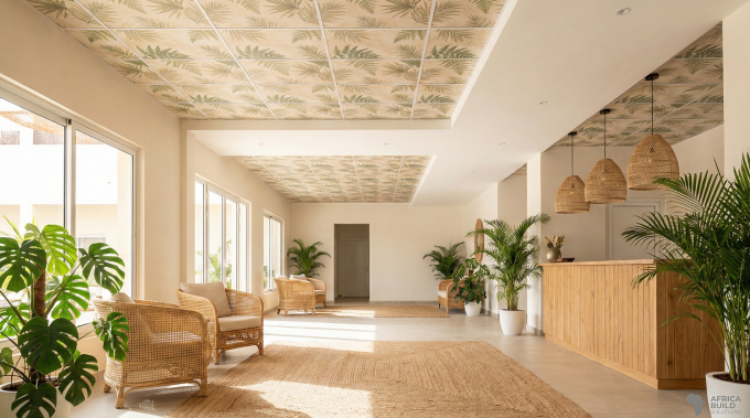 2025-Hotel Renovation in Senegal: Waterproof Gypsum Board + Patterned ...