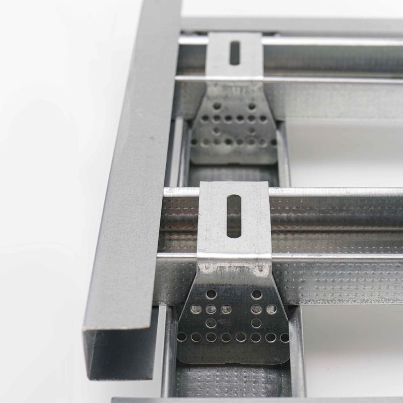 60# 60mm Width Plasterboard Suspended Ceiling System Fire Resistant