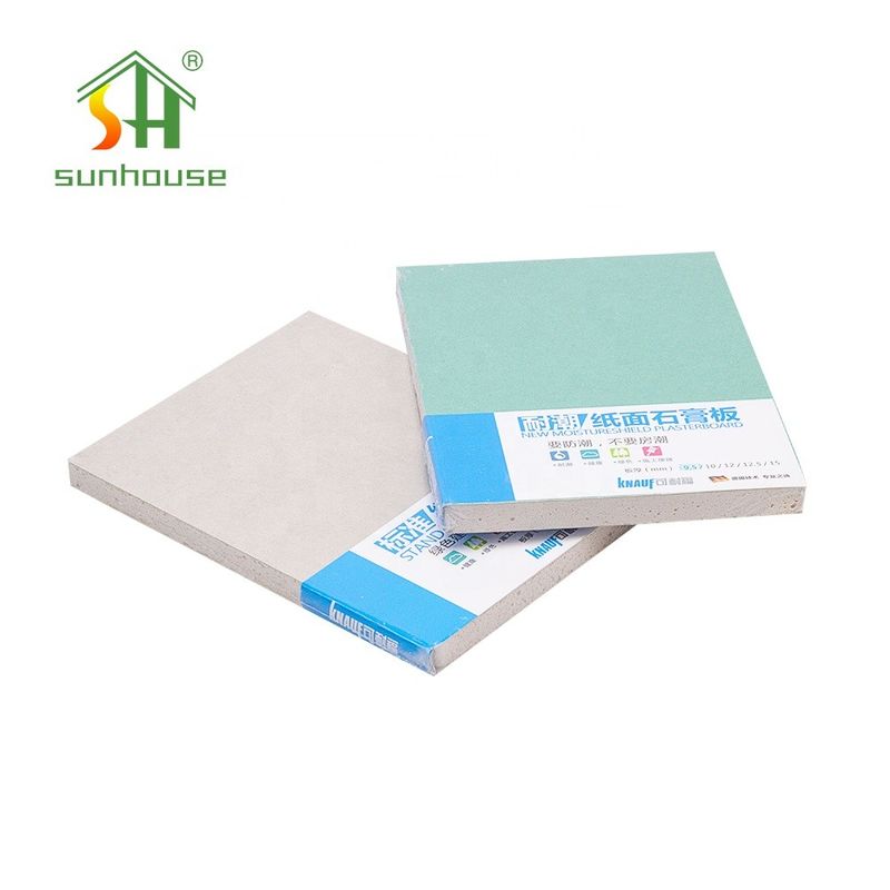 Pink Fireproof Paper Gypsum Board For Office Building Decoration