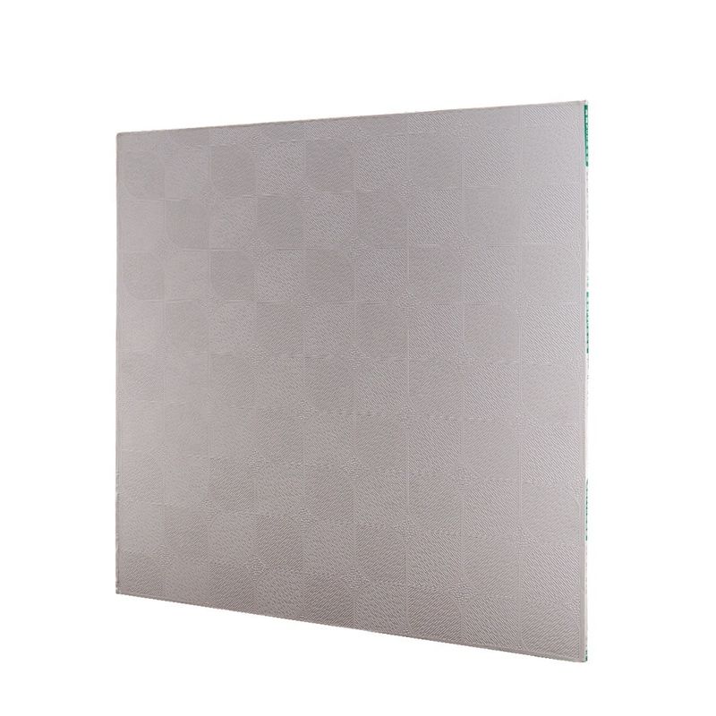 Modern Style PVC Gypsum Ceiling Tiles Rectangle Shape Square Edge