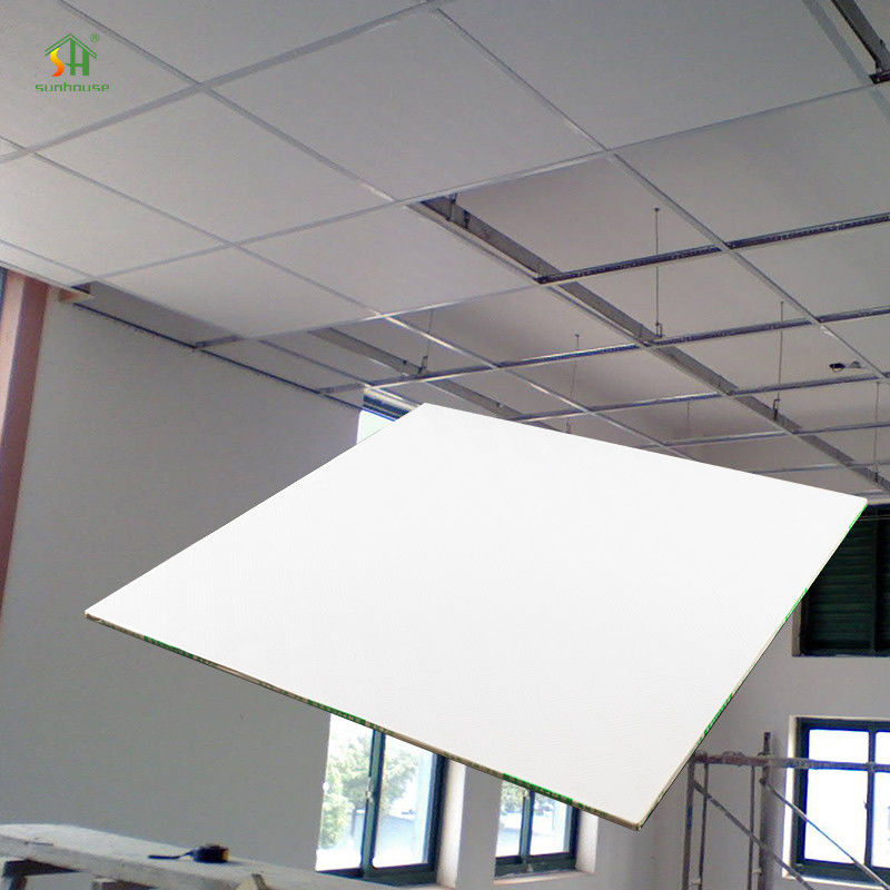 4x8 PVC Gypsum Ceiling Plasterboard Water Resistant For Office Ceiling