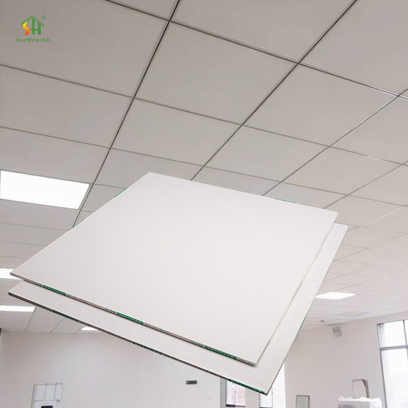 4x8 PVC Gypsum Ceiling Plasterboard Water Resistant For Office Ceiling
