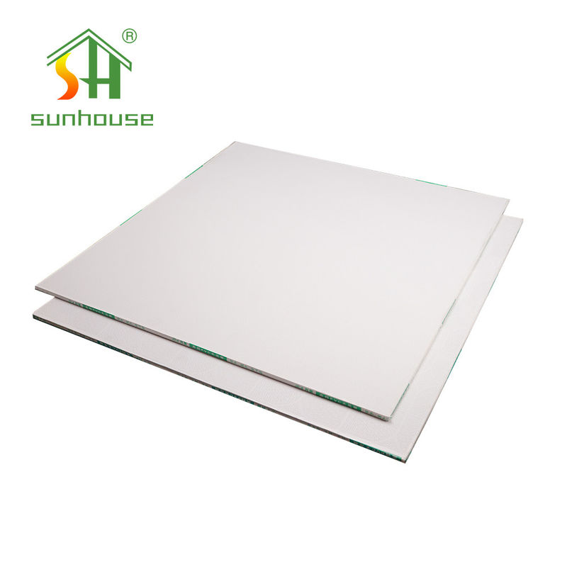 600x600mm PVC Gypsum Ceiling , False Ceiling Plasterboard For Interior ...