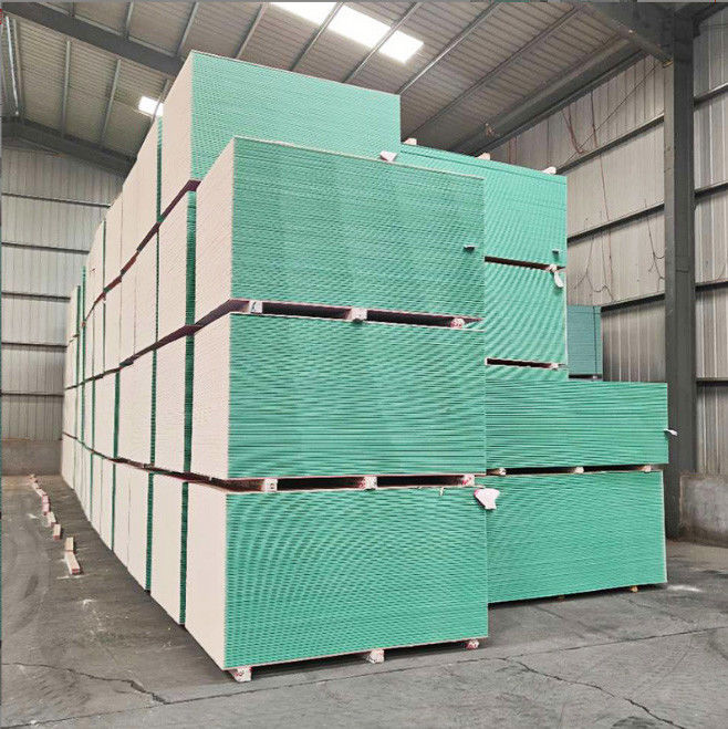 Water Resistant Gypsum Plaster Boards Tapered Edge For Drywall ...