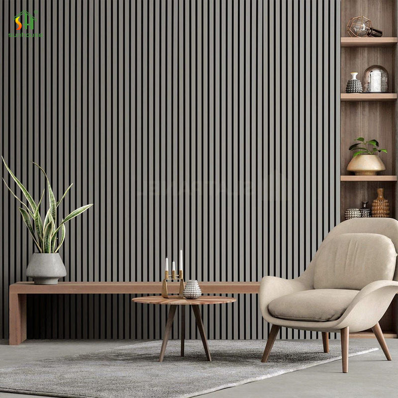 New Design Akustik Panel Soundproof Wood Slat Acoustic Wall Panels ...