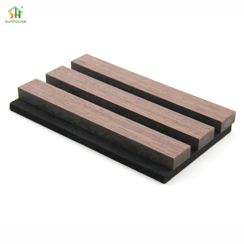 Modern Design Natural Acoustic MDF Wood Panel Sunhouse Akupanel Wooden ...