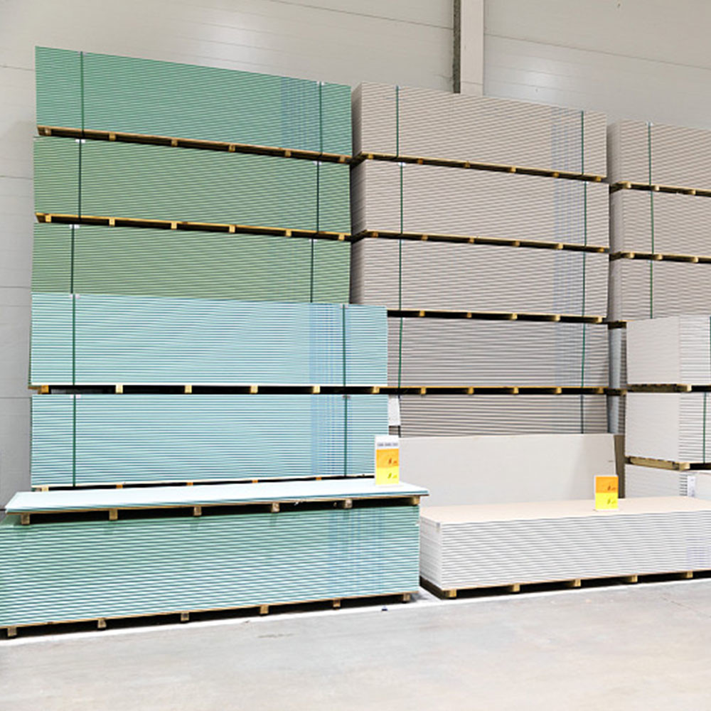 Customized Gypsum Fiber Panel Water Resistant For Ceiling Decoration