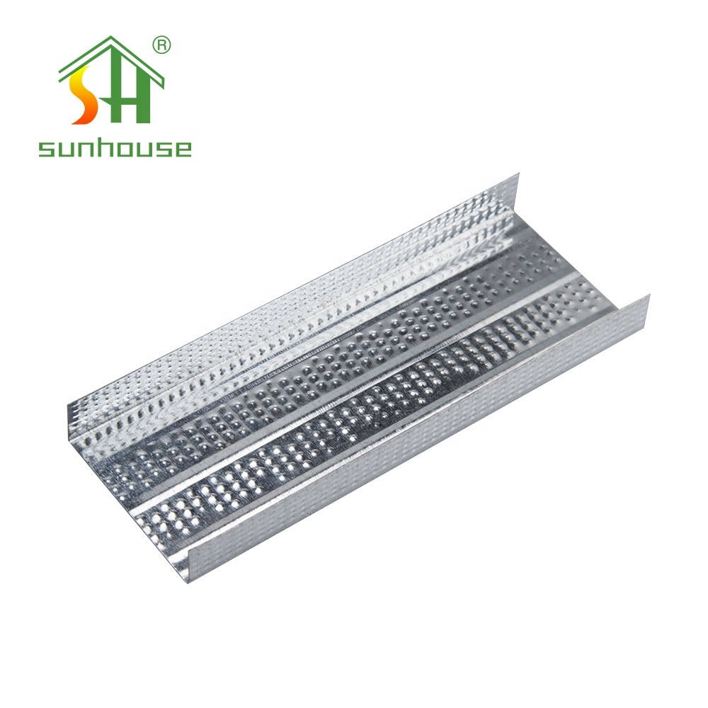 Customized Metal Partition Wall System Furring Channel ISO9001 Certificate