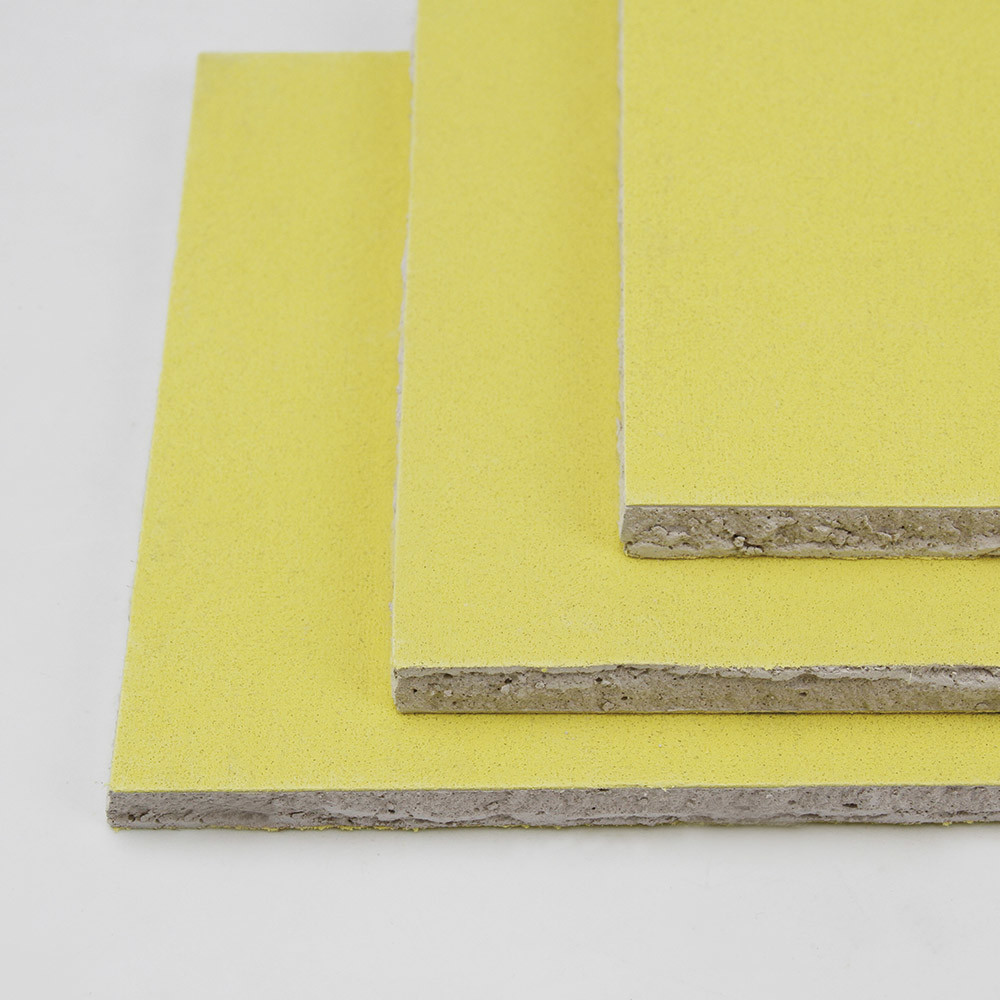 1220mm X 2440mm Fiberglass Gypsum Board Reinforced Fire Resistant