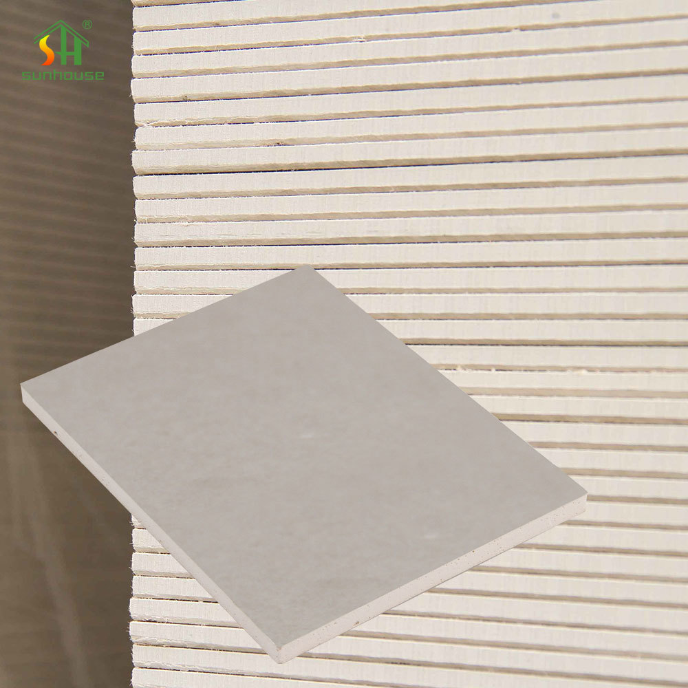 9mm 12mm Fireproof Gypsum Board 4x8ft for Drywall Decoration