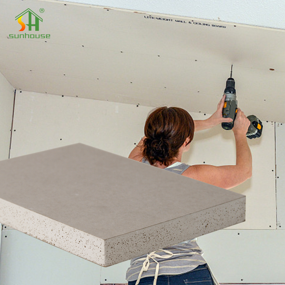 12mm Water Resistant Gypsum Board 1220x2440mm for Indoor Walls