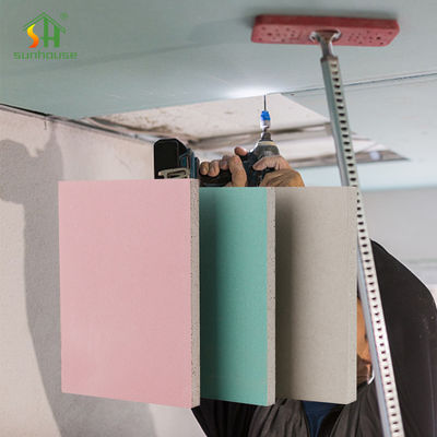 4x8 Water Resistant Plasterboard Moisture Resistant Sheetrock 15mm ...