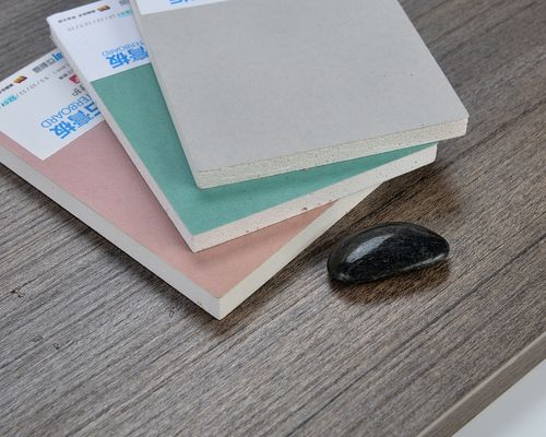 15mm Fire Rated Moisture Resistant Gypsum Board Ivory Color For Indoor