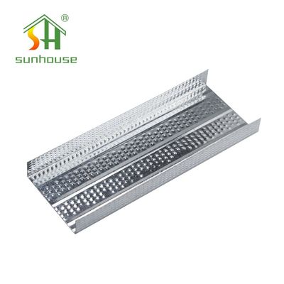 Light Steel Gypsum Furring Channel 75mm Width For Ceiling System
