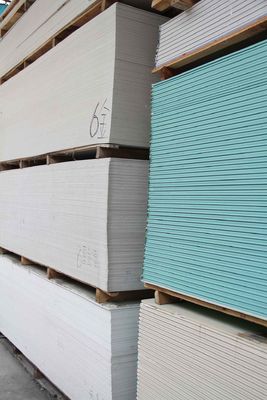 Green Drywall Gypsum Board 12Mm 1220X2440Mm Plasterboard Partition