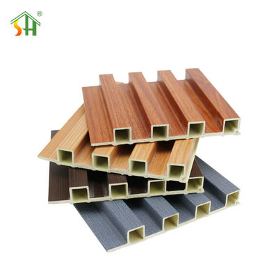 Composite Wpc Wall Panel Impact Resistance Exterior Decoration Wall board