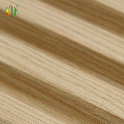 Fireproof Composite Wpc Wall Panel Indoor Cladding Fluted Wall Panel